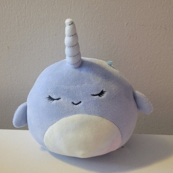 Squishmallows | Toys | Squishmallows 5 Naomi The Narwhal Plush Toy ...